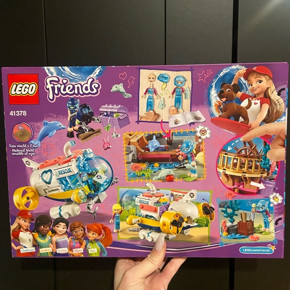 Lego | Toys | Lego Friends Dolphins Rescue Mission 4378 Building Stem ...